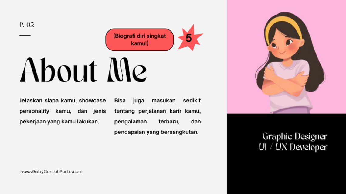 Cari Tahu Contoh Portofolio Kerja dan Kerangkanya!