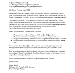 8 Tips dan Contoh Menulis Body Email Lamaran Kerja untuk Fresh Graduate